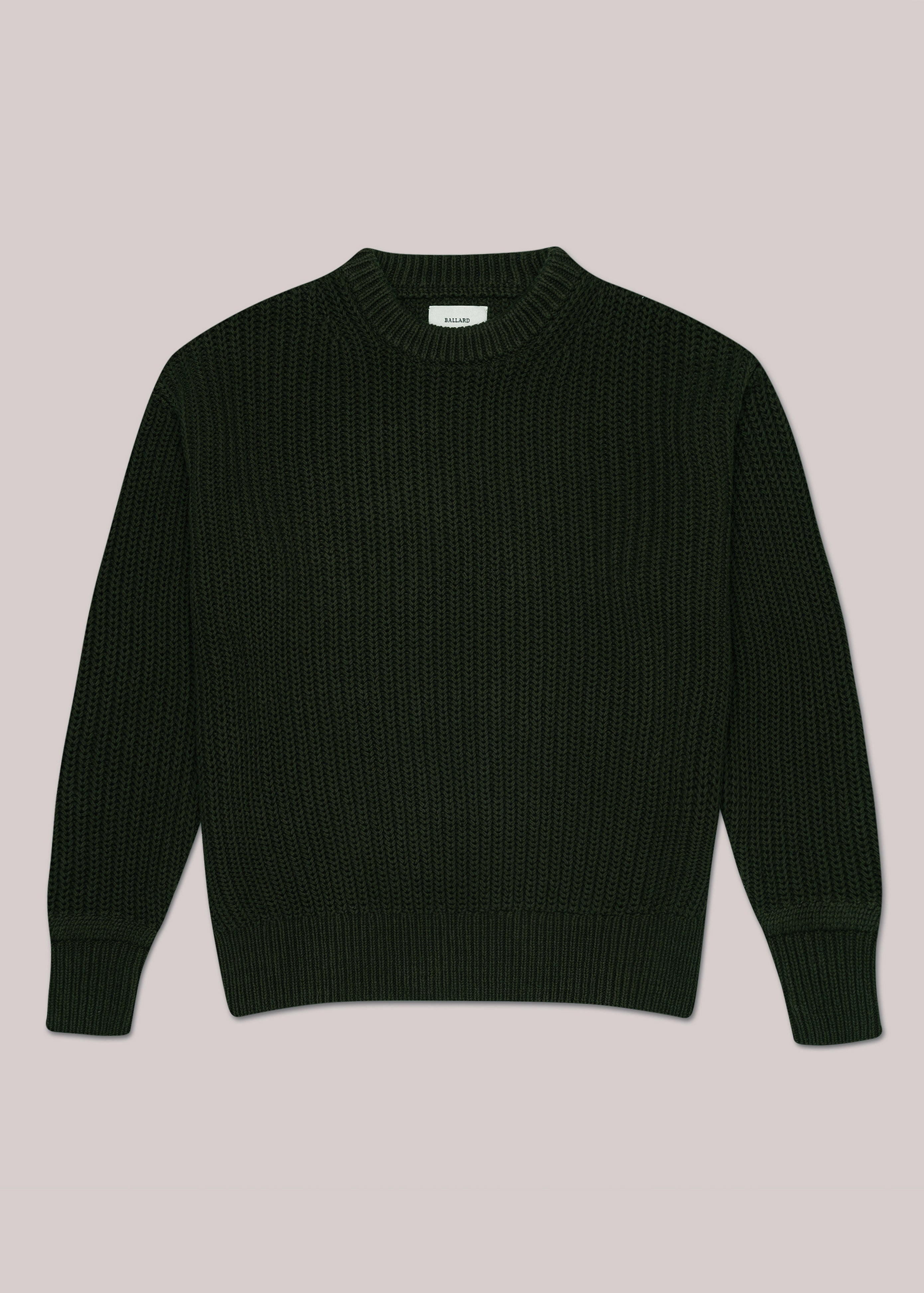 SALTER COTTON CREWNECK | CYPRESS – BALLARD NEW YORK LLC